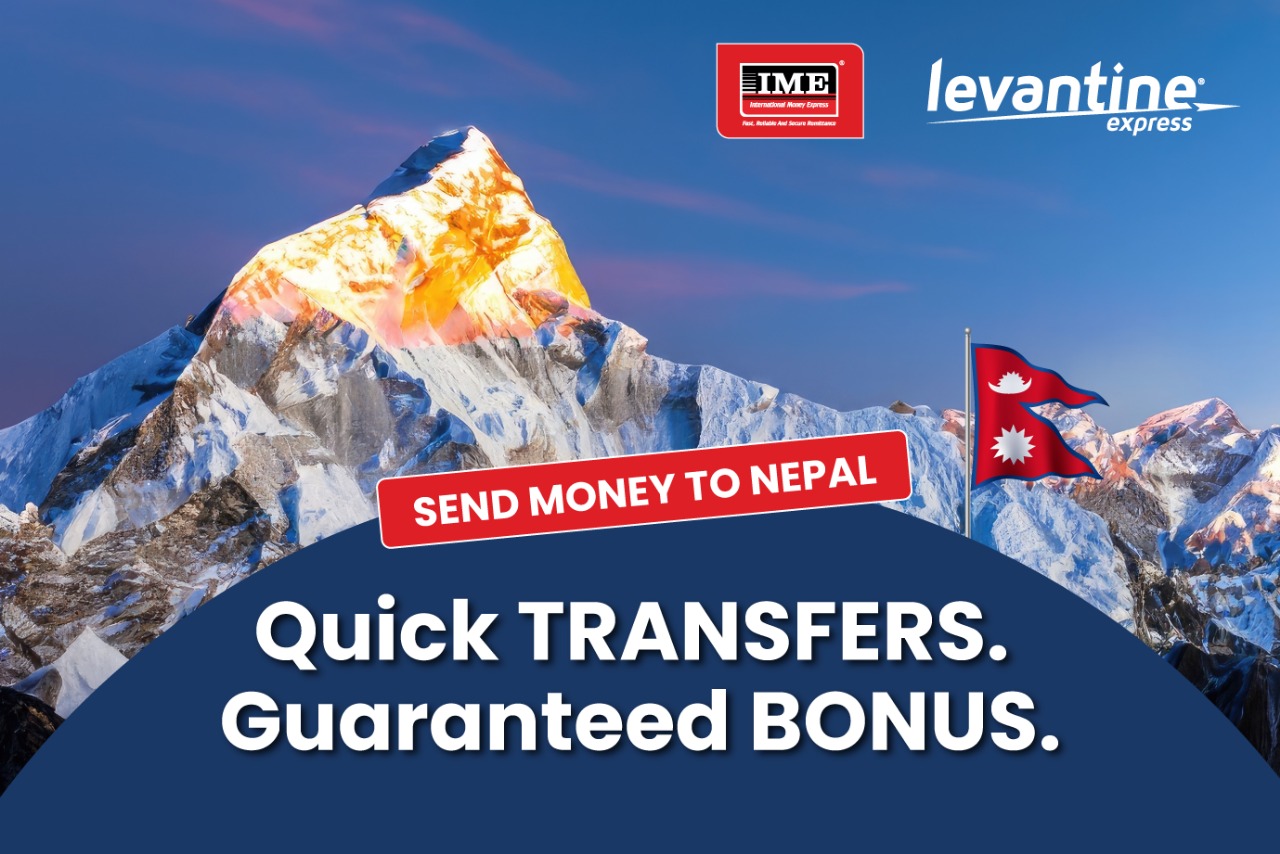 Bonus Offer 2025 with Levantine Express and IME - IME Remit